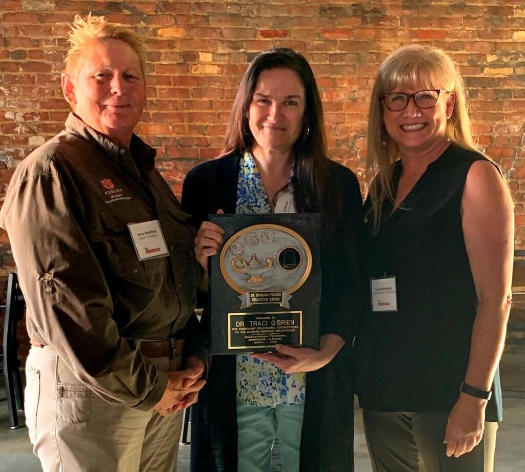 Dr. Traci O'Brien receives AGP's Dr. Barbara Fischer Education Award ...