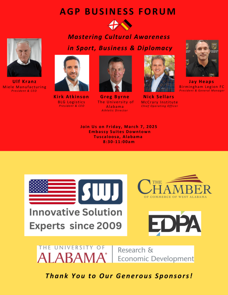 AGP Business Forum - Alabama Germany